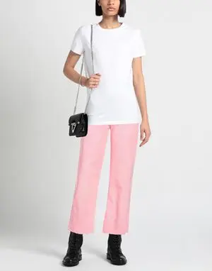 BERNA Straight Leg Gabardine Trousers