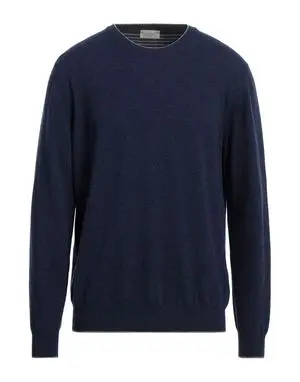Altea Virgin Wool Crewneck Sweater - Navy