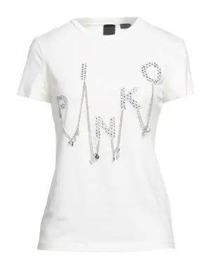 Pinko T-shirt With Crystal Embellishments