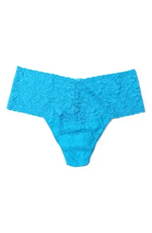 Hanky Panky Retro Thong Ocean Eyes Blue