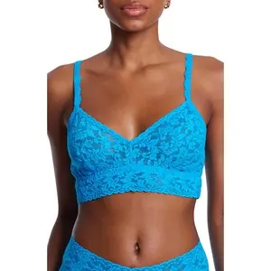 Hanky Panky Retro Longline Bralette - Ocean Eyes Blue