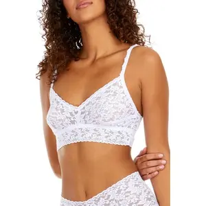 Hanky Panky Retro Longline Bralette - White
