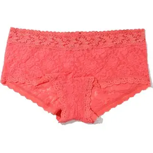 Hanky Panky Stretch Lace Boyshorts Courageous Coral