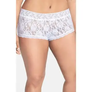 Hanky Panky Stretch Lace Boyshorts White