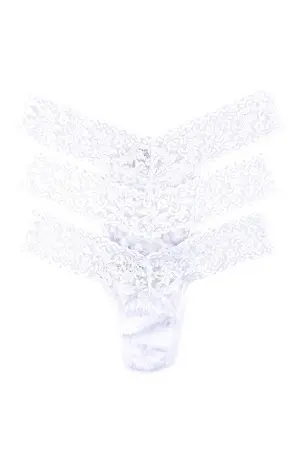 Hanky Panky 3-pack Low Rise Thong White