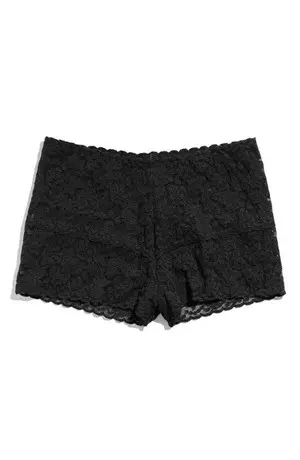 Hanky Panky Retro Lace Hotpants - Black