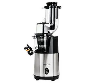 MEGACHEF Pro Stainless Steel Slow Juicer - Silver