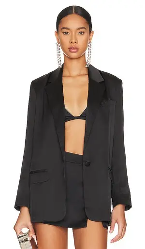 Steve Madden Notched Lapel Outerwear For Women
