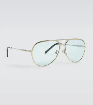 Dior Dioressential A2u Aviator Sunglasses - Silver