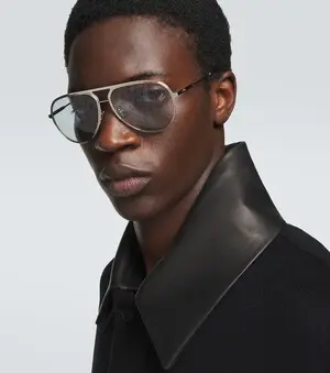 Dior Dioressential A2u Aviator Sunglasses