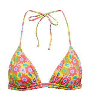 BANANHOT Seychelle Floral Bikini Top - Multicoloured