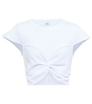 ISABEL MARANT Isabel Marant Zineae Cotton Jersey Crop Top