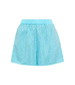 SELF-PORTRAIT Embellished Shorts