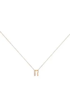 REPOSSI Serti Sur Vide 18k Rose Gold & 0.3 Tcw Diamond Pendant Necklace - Pink Gold