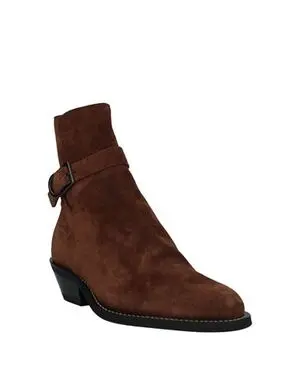 TOD'S Calfskin Ankle Boots - Brown