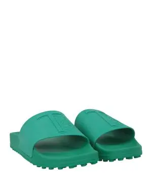 TOD'S Rubber Pool Slides - Green