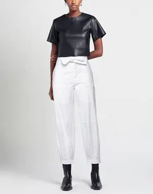 MERCI Cotton-blend Straight Leg Pants