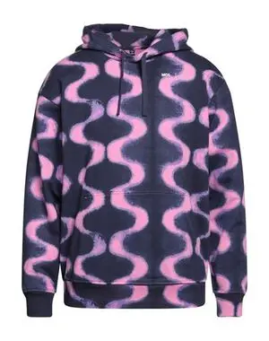 Alexander McQueen Multicolor Logo Hoodie - Navy