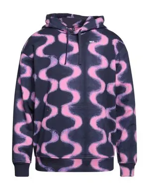 Alexander McQueen Multicolor Logo Hoodie - Navy