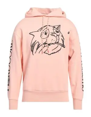 Aries Fleece Sweatshirt - Salmon Pink