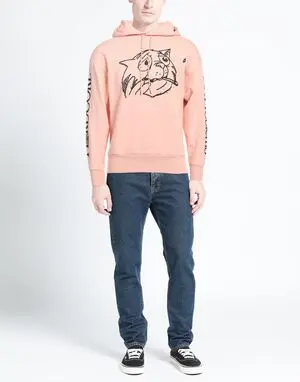 Aries Fleece Sweatshirt - Salmon Pink