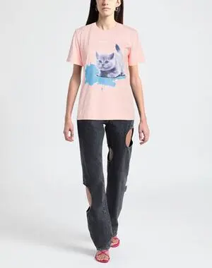 MSGM Printed T-shirt - Pink