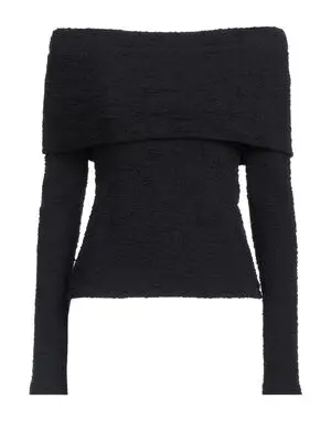 MSGM Off-the-shoulder Top - Black