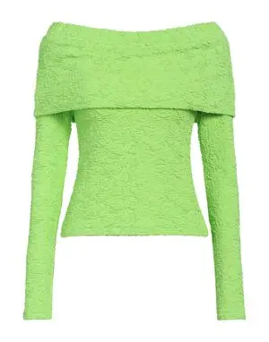 MSGM Off-the-shoulder Long Sleeve Top