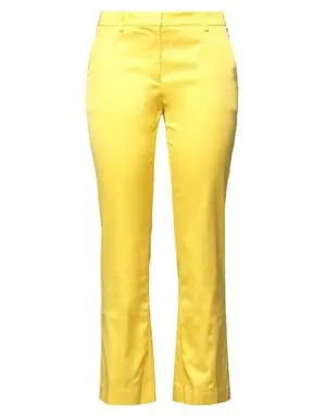 PT TORINO Bootcut Shantung Pants Yellow