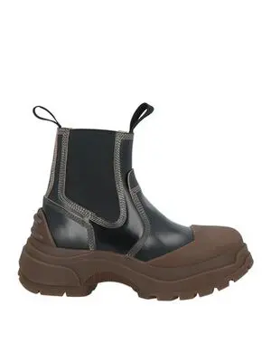 Women's Black Brown Boots