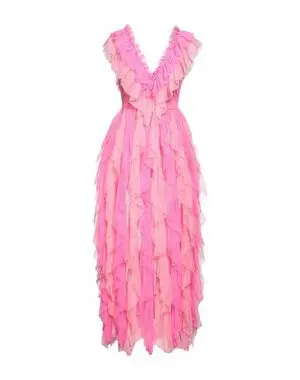ANIYE BY Maxi Tulle Gown - Fuchsia