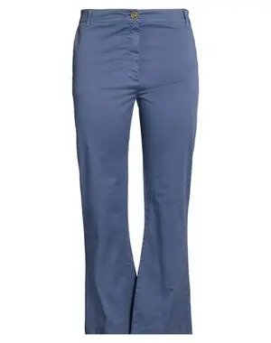 MANILA GRACE Cotton Stretch Gabardine Bootcut Pants