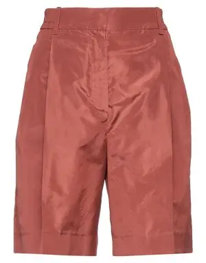 Valentino Garavani High Waisted Taffeta Bermuda Shorts