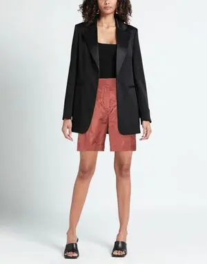 Valentino Garavani High Waisted Taffeta Bermuda Shorts