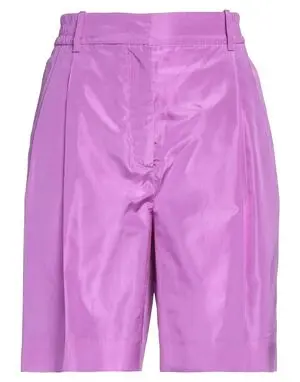 Valentino Garavani Taffeta Bermuda Shorts - Purple
