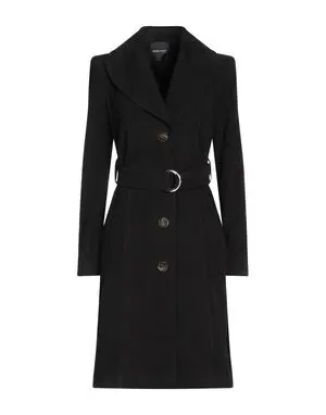 MARCIANO Belted Flannel Coat