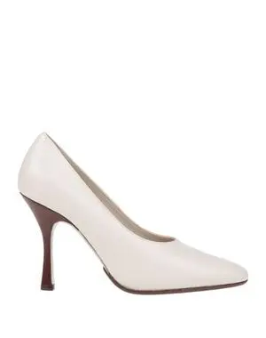 TOD'S Leather Pumps - White