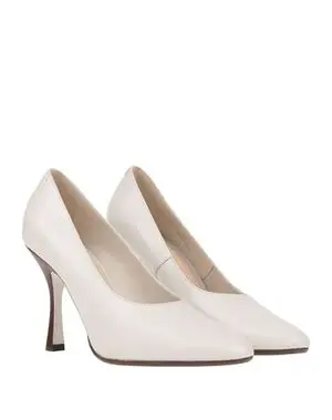 TOD'S Leather Pumps - White