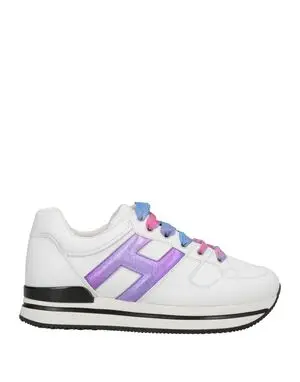 Hogan Soft Leather Sneakers - White