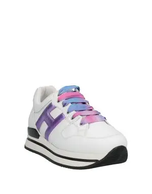 Hogan Soft Leather Sneakers - White