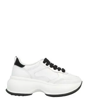 Hogan Low-top Leather Sneakers - Ivory