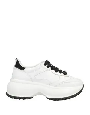 Hogan Low-top Leather Sneakers - Ivory