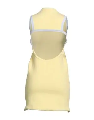 Jacquemus Mini Bodycon Dress - Yellow