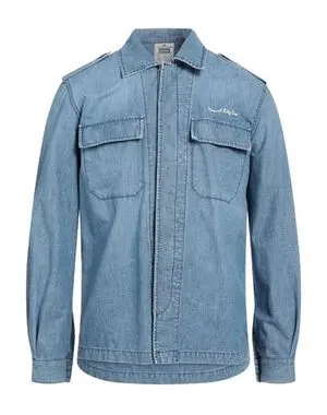 MANUEL RITZ Denim Shirt Size Cotton