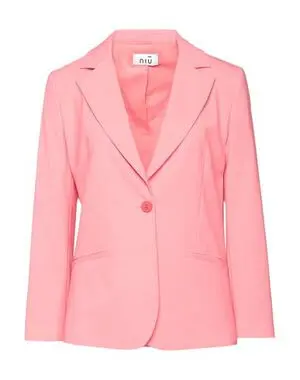 NIU Single-breasted Blazer - Pink