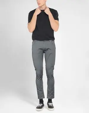FRANKIE MORELLO Cotton-blend Tapered Trousers - Grey