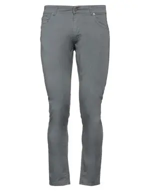 FRANKIE MORELLO Cotton-blend Tapered Trousers - Grey