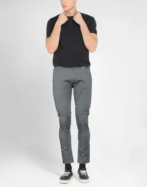 FRANKIE MORELLO Cotton-blend Tapered Trousers - Grey