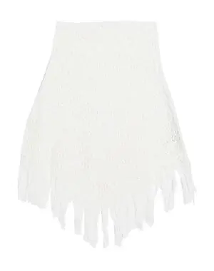 Fabiana Filippi Midi Knit Skirt White