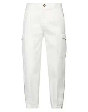 Brunello Cucinelli Cotton Cargo Pants - White